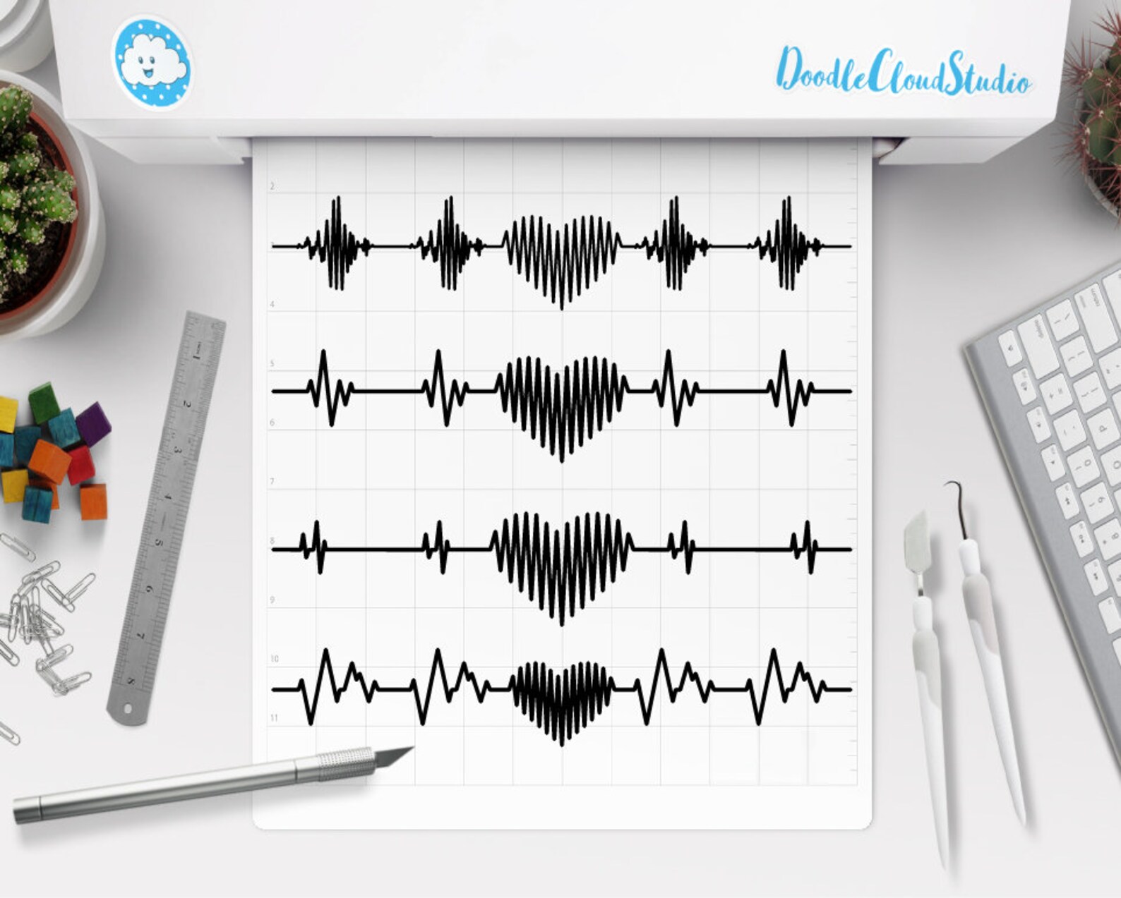 Heartbeat SVG Heart Svg Cardiogram Heart SVG Heart Beat Svg - Etsy