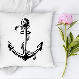 Anchor SVG, Rope Anchor, Anchor Monogram, Anchor SVG Files for ...