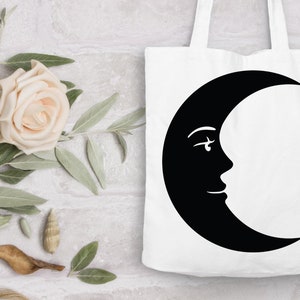 Moon Bundle SVG, Cat and Moon, Fairy Moon Svg, Half Moon, Full Moon ...