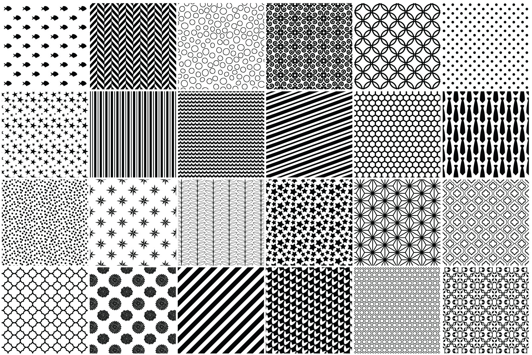 75 Patterns SVG Bundle Background Pattern SVG Cut Files for - Etsy
