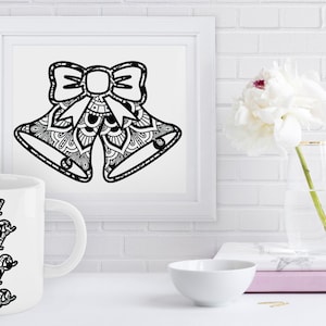 Christmas Bundle Mandala SVG, Christmas Mandala SVG Files for ...