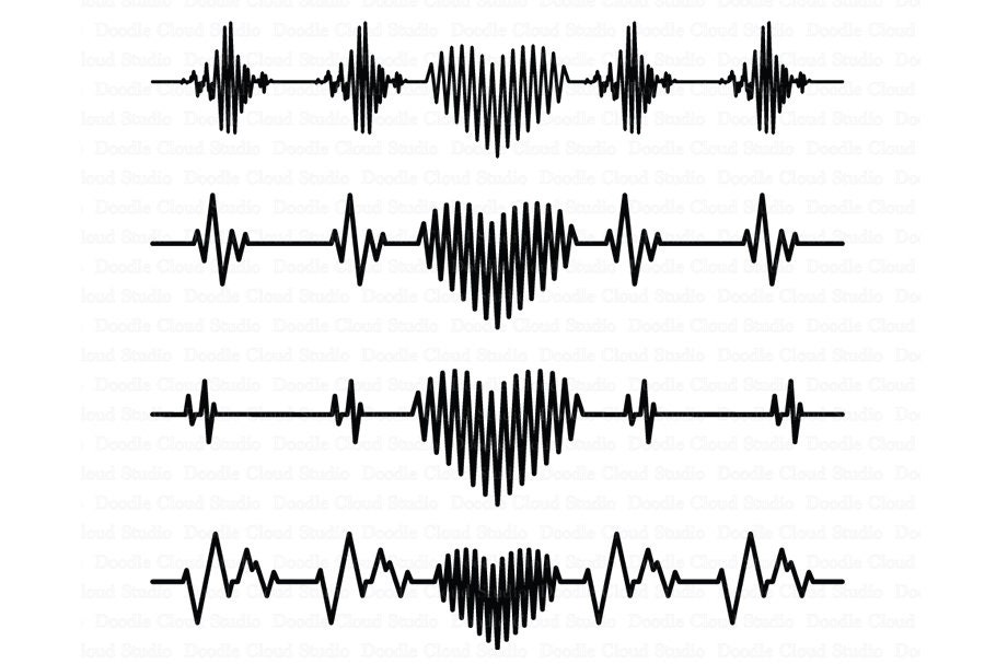 Heartbeat SVG Heart Svg Cardiogram Heart SVG Heart Beat Svg - Etsy