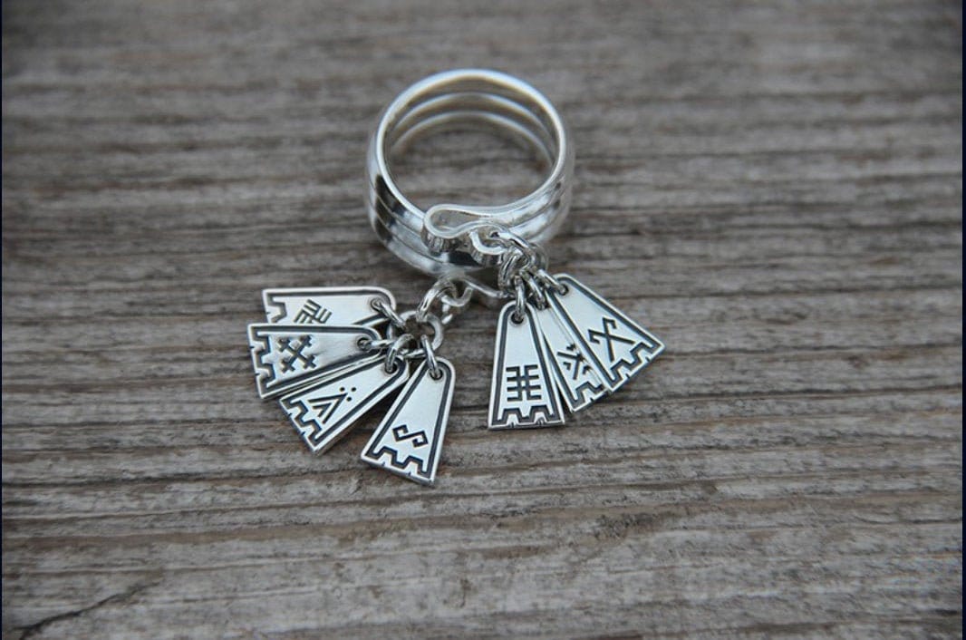 7 Day Ring Latvia Seven Day Ring Engagement Ring - Etsy Australia