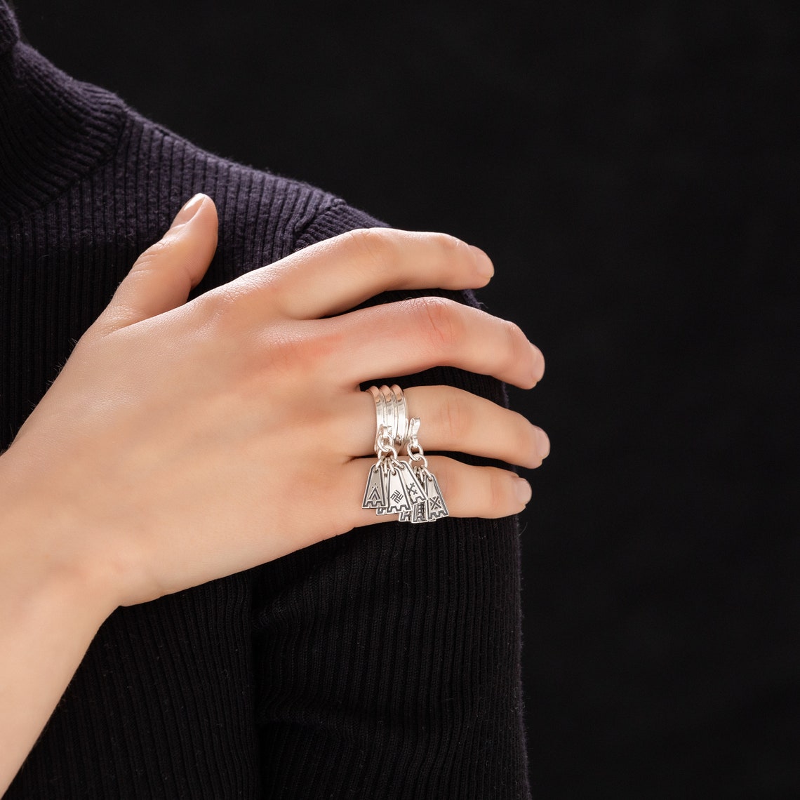 7 Day Ring Latvia Seven Day Ring Engagement Ring - Etsy Australia