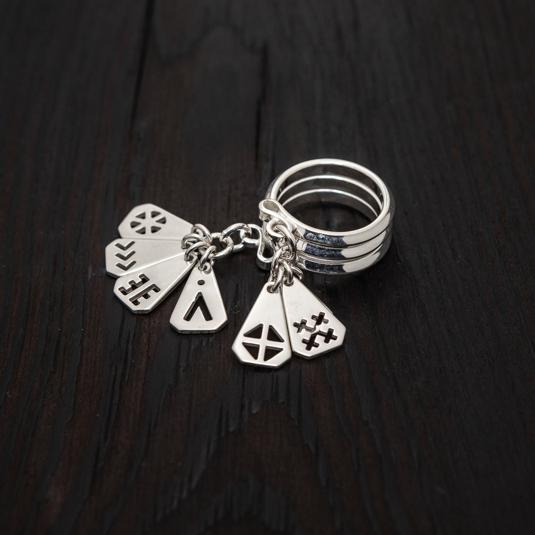 7 Day Ring || Latvia Seven Day Ring || Engagement Ring || Traditional ...