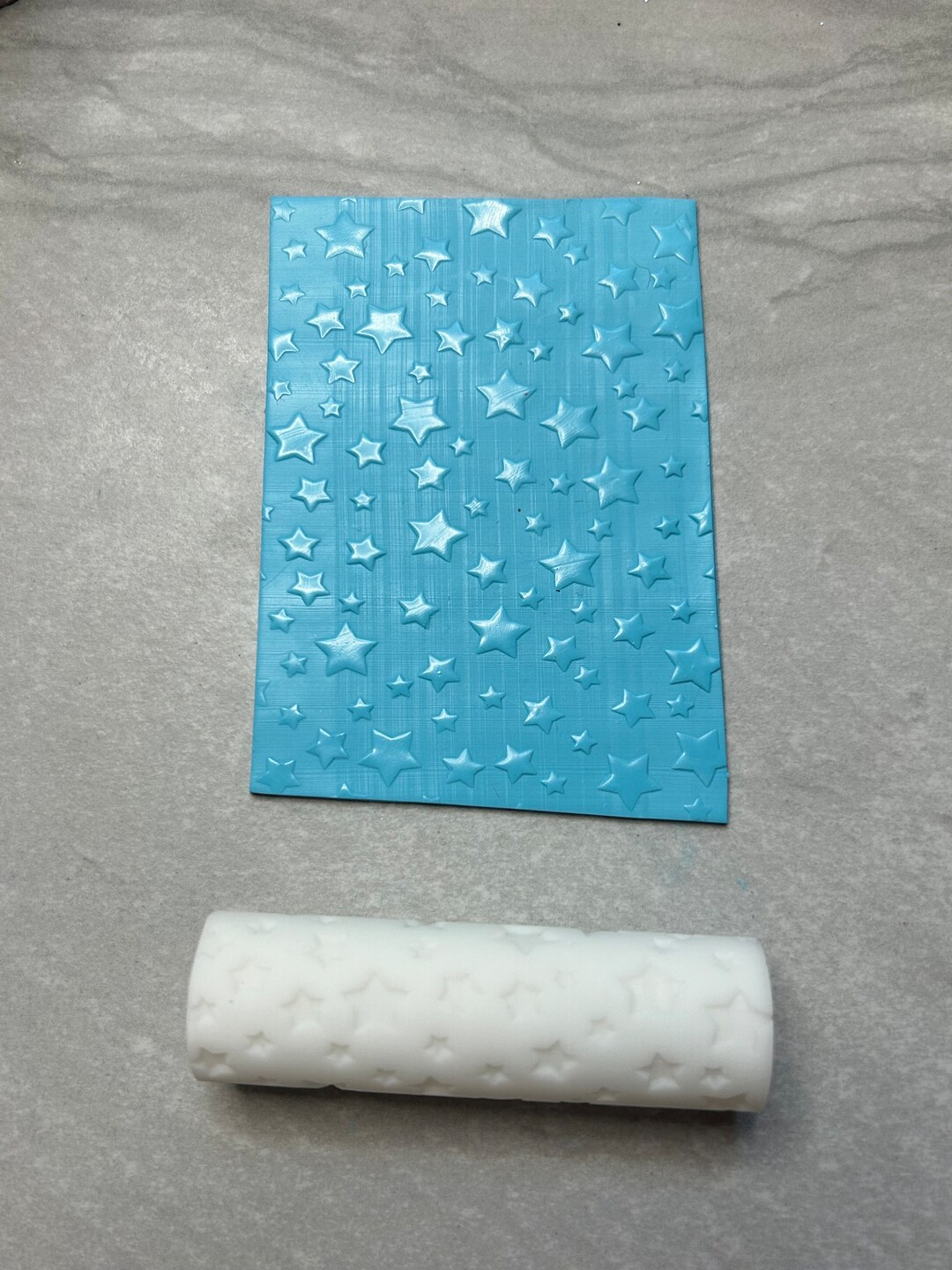 Star Clay Texture Roller-b - Etsy