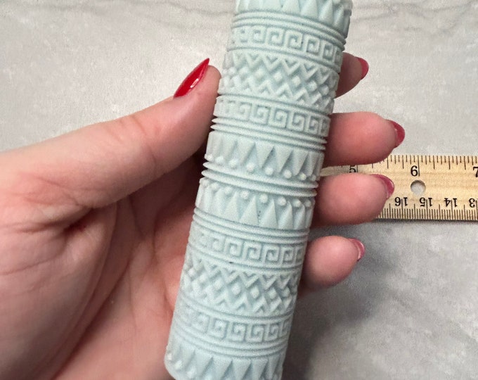 Ethnic/aztec Texture Clay Roller I - Etsy