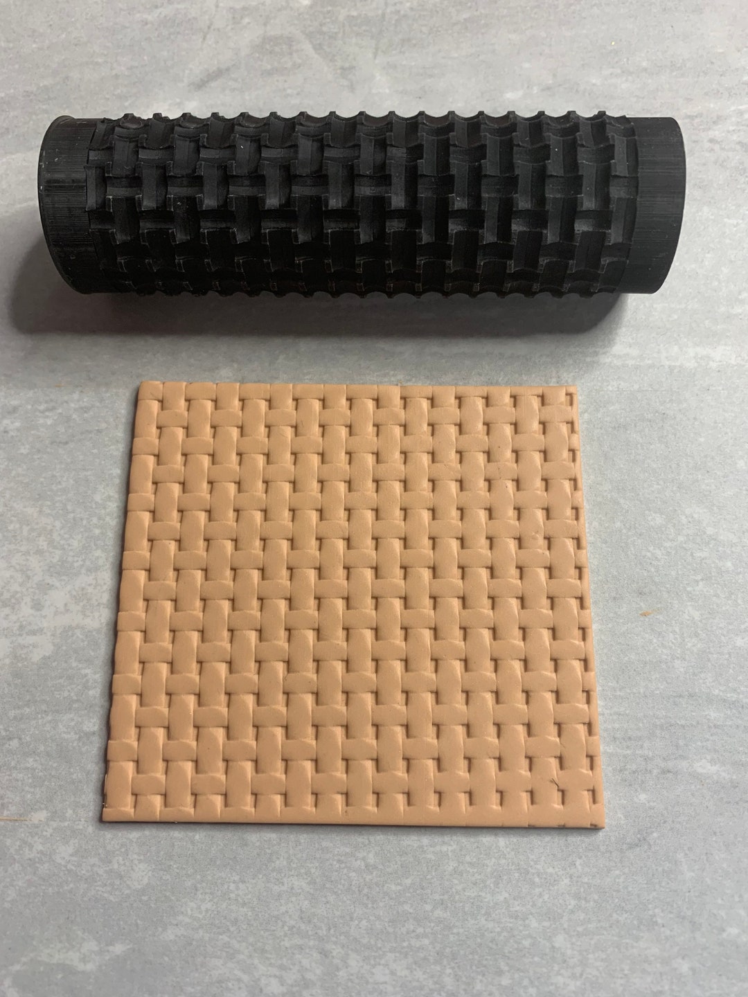 Basket Weave Texture Roller D - Etsy