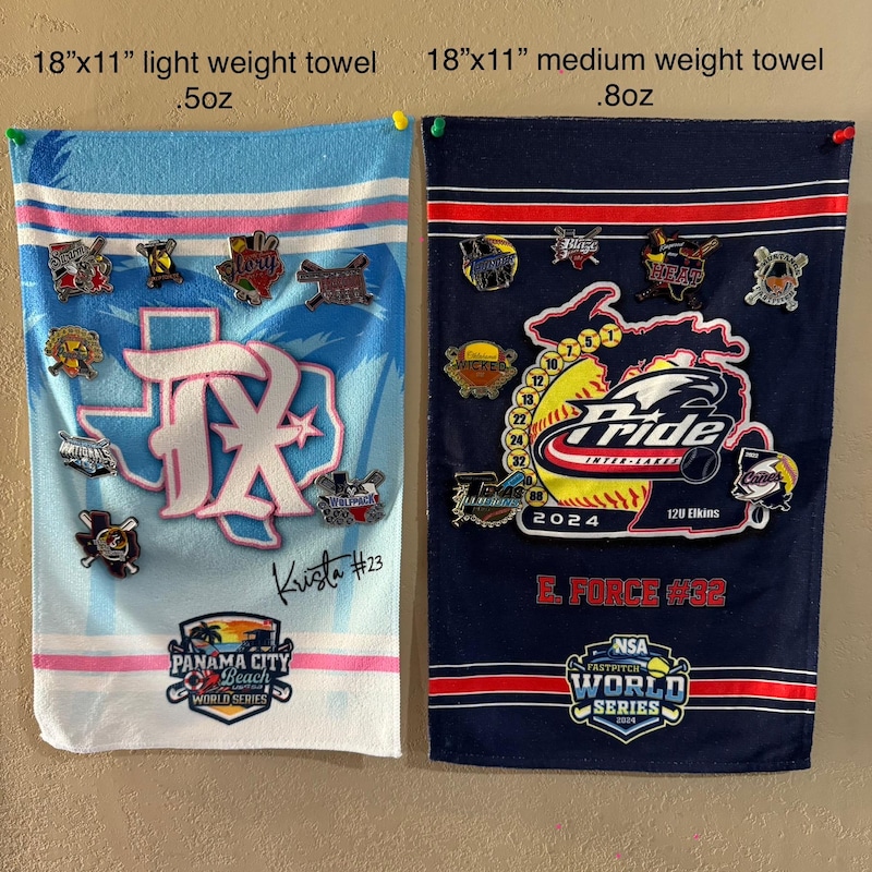 Trading Pin Towel - Etsy