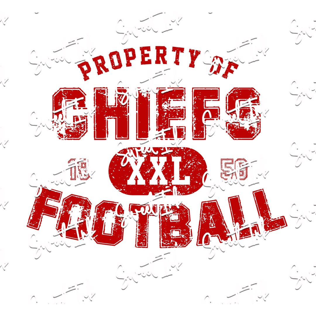Cheifs Football Grunge Look File. for Dye Sublimation, Vinyl, Dtf White ...