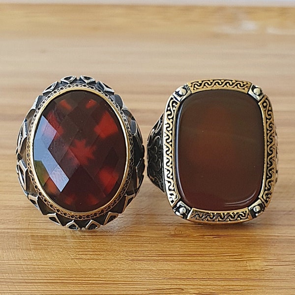 Big Stone Ring - Etsy