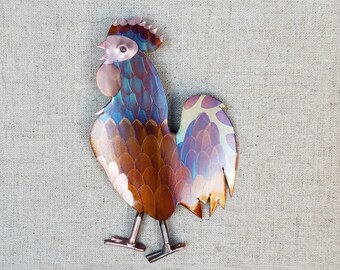Copper rooster | Etsy
