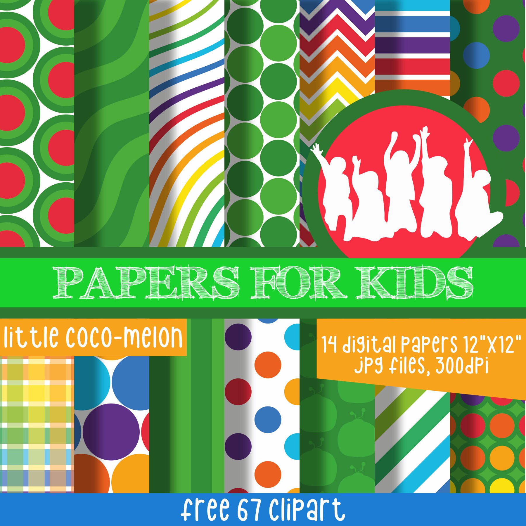 Baby Coco Little Coco Digital Papers Babies Kids | Etsy