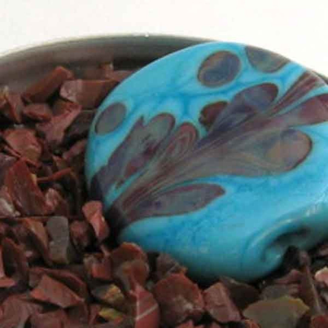 Multi Color Dark Reichenbach Coe 96 Glass Frit 1 OZ R-736 K-2 for ...