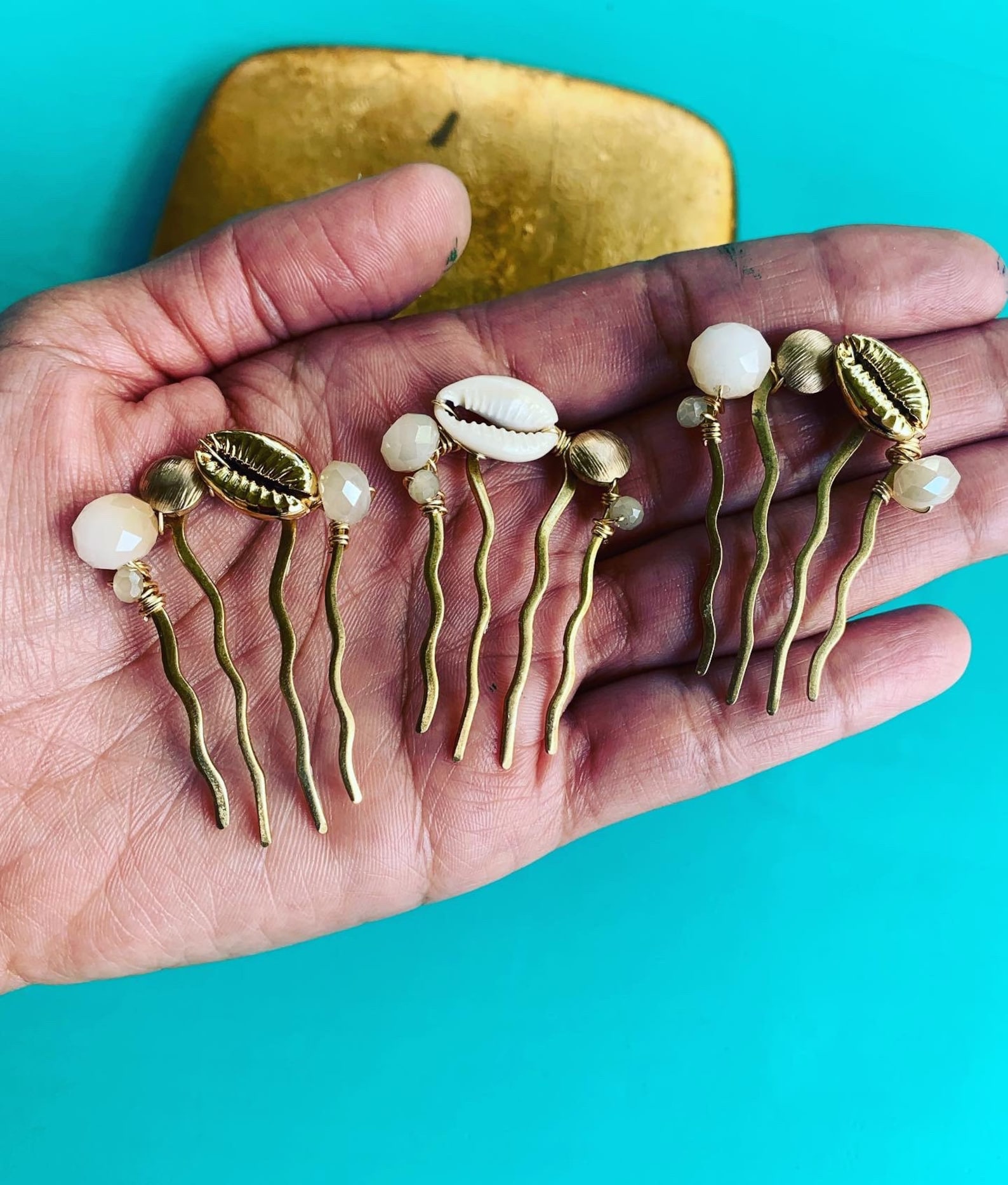 Cowrie Shell Hair Accessories Cowrie Shell Hair Jewelry | Etsy