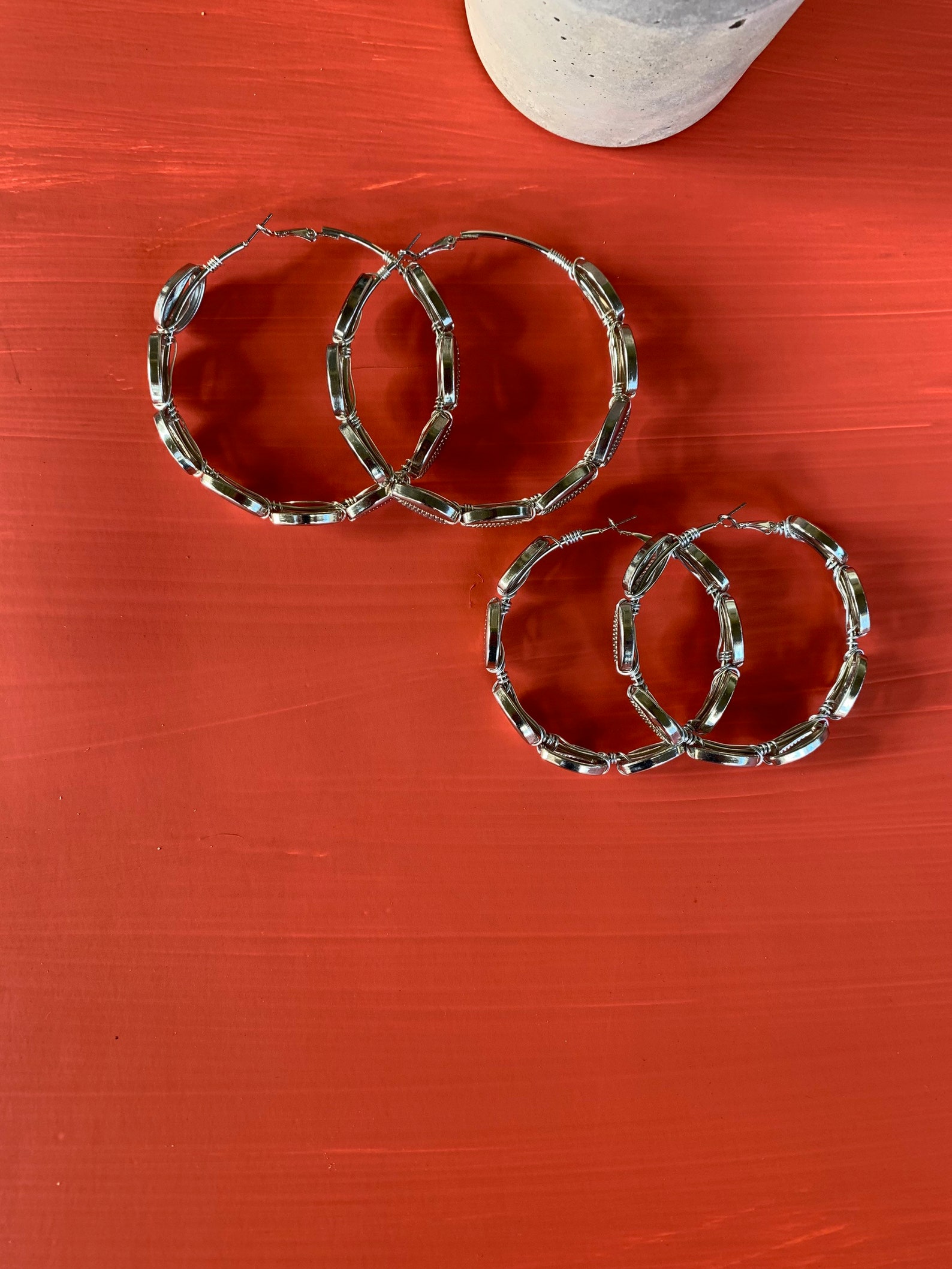 Cowrie Shell Hoops Cowrie Shell Hoops Vacation Shell - Etsy