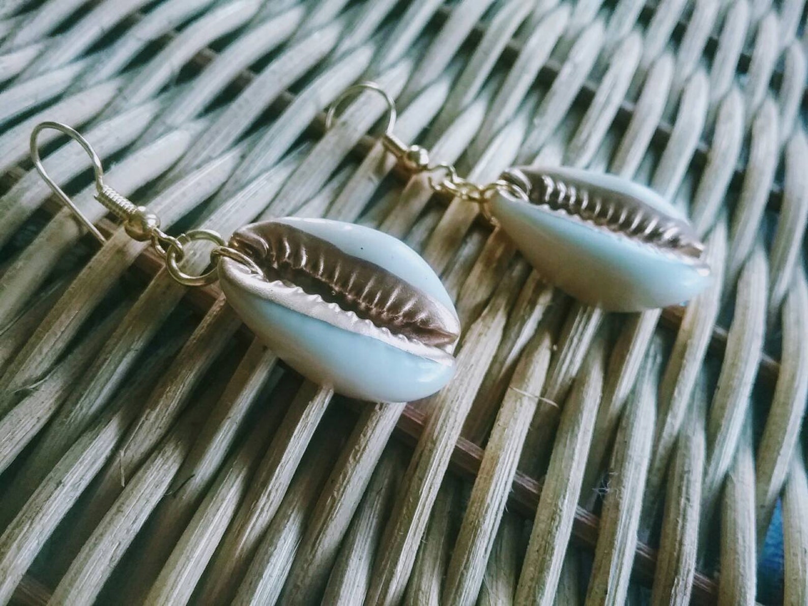 Cowrie Shell Jewelry Cowrie Shell Earrings African Jewelry - Etsy