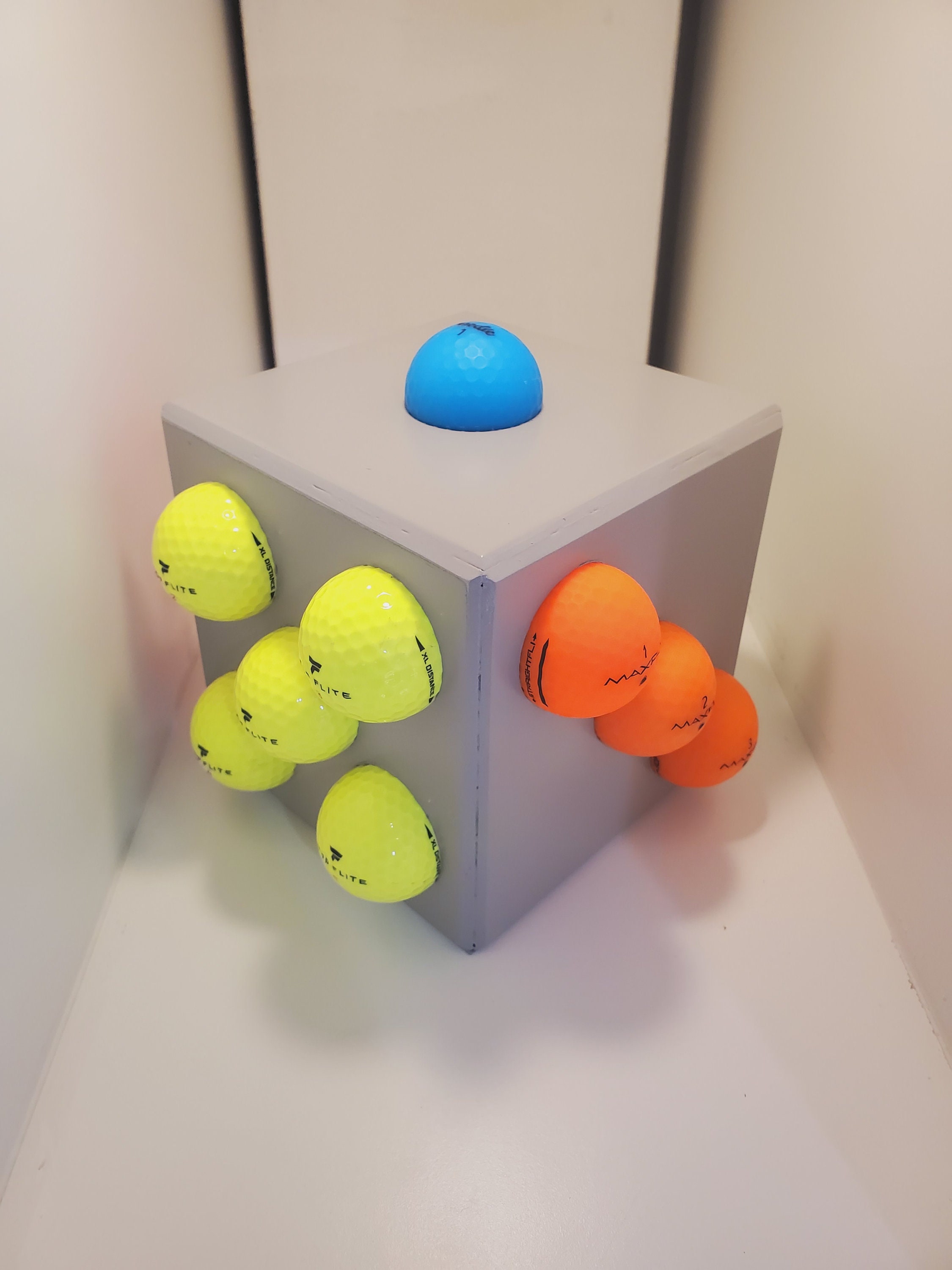 3d Art Golf Cube Dice in Grey Unique 3d Art Golf 3 Decorative Modern ...