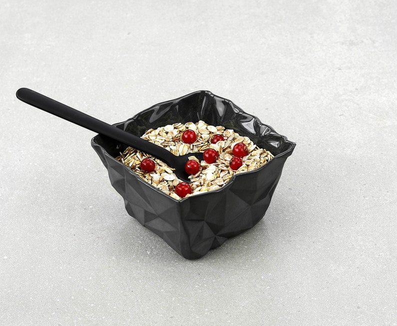 Origami Ceramic Bowl.minimalist Porcelain Bowl. Simple - Etsy