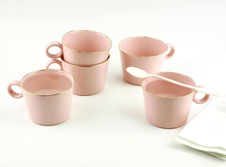 Handmade Ceramic Coffee Mug. Porcelain Tea Cup. Minimalist - Etsy