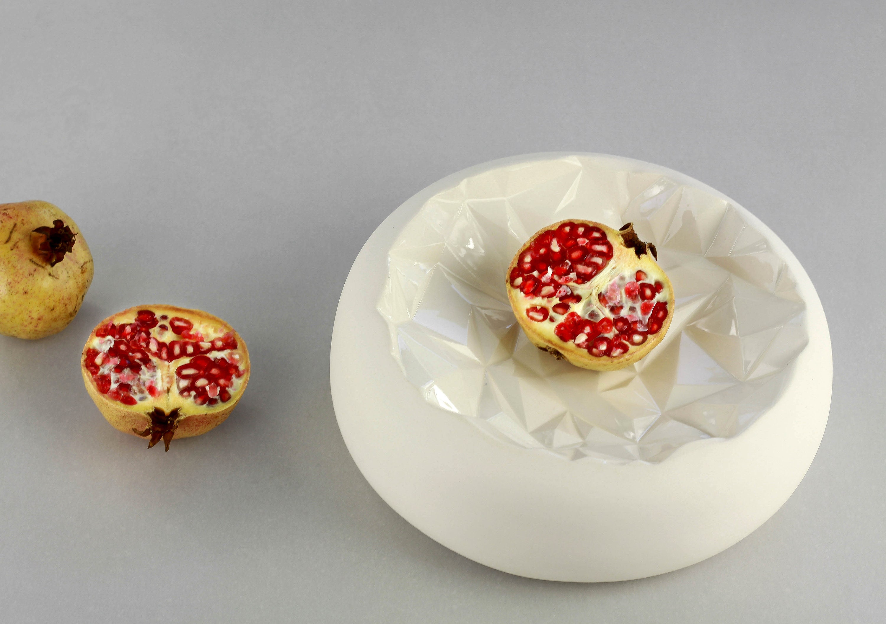 Origami Ceramic Bowl. Minimalist Porcelain Bowl. Simple - Etsy