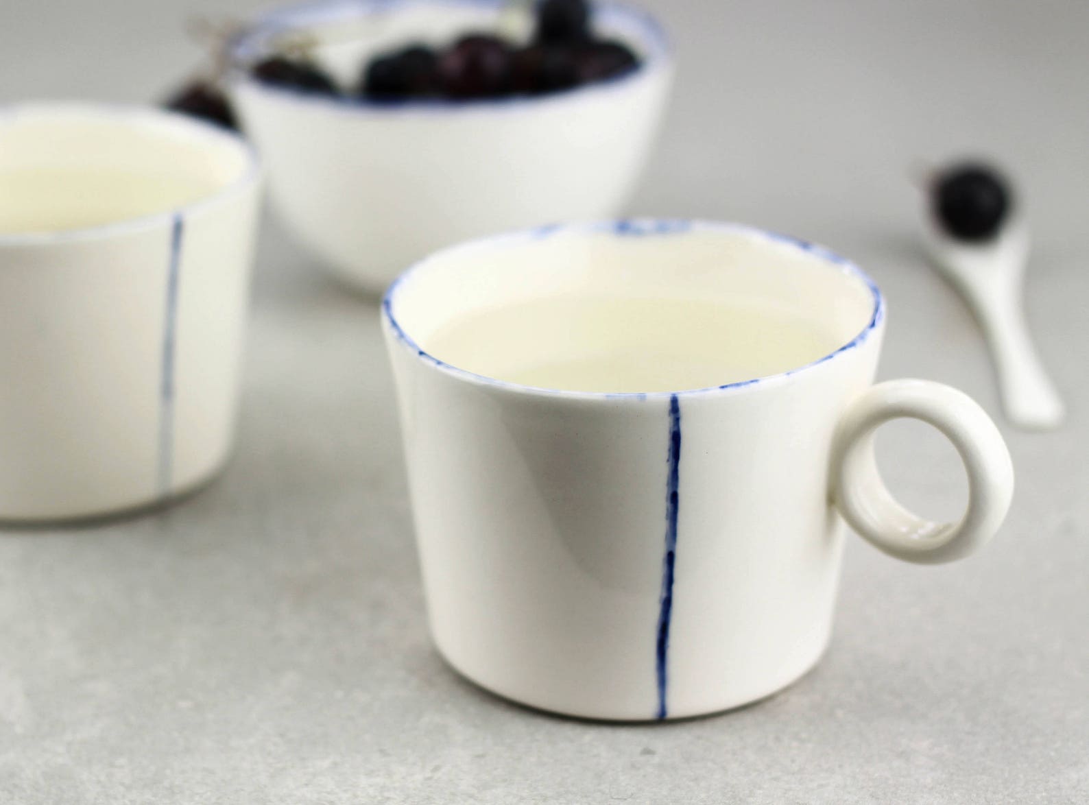 Handmade Ceramic Coffee Mug. Porcelain Tea Cup. Minimalist | Etsy