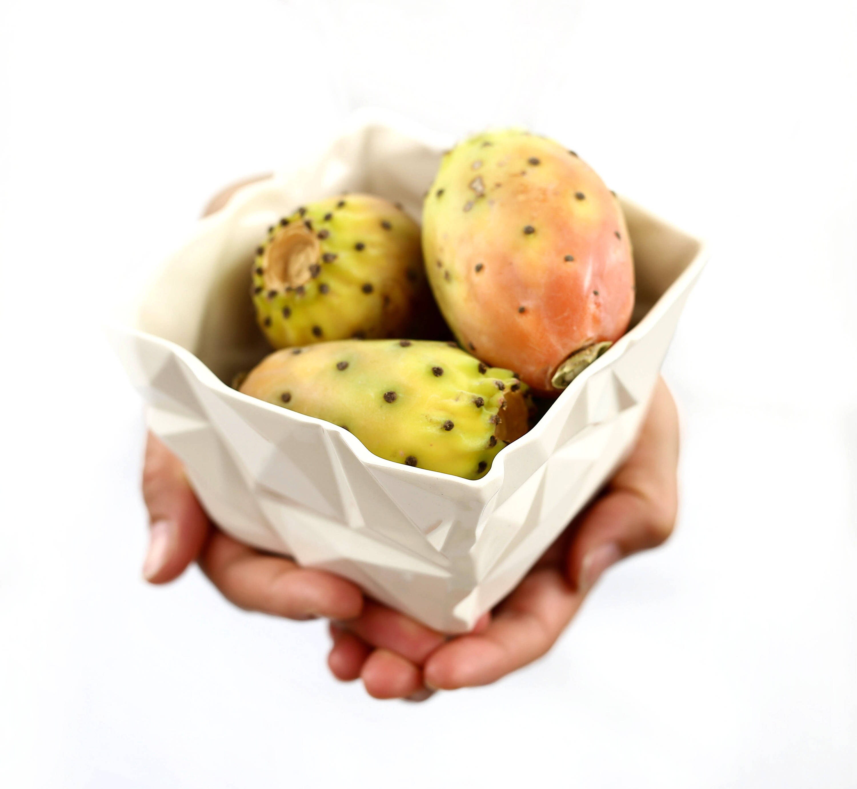 Origami Ceramic Bowl. Minimalist Porcelain Bowl. Simple | Etsy