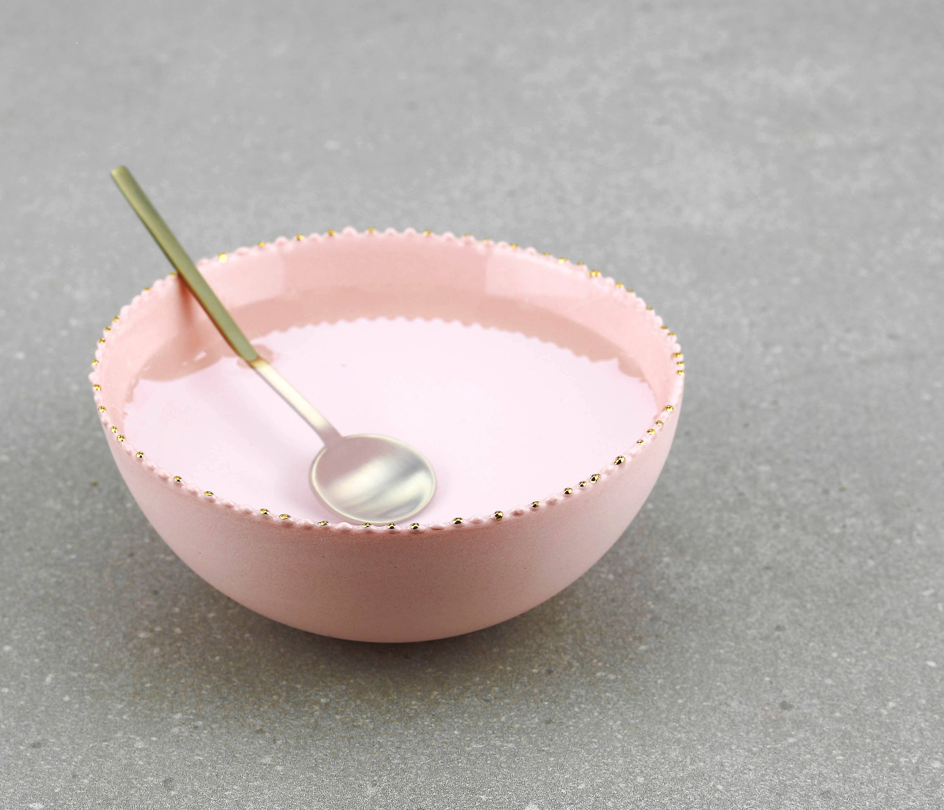 Porcelain Minimalist Bowl. Handmade Ceramic Bowl. Pink Serving | Etsy