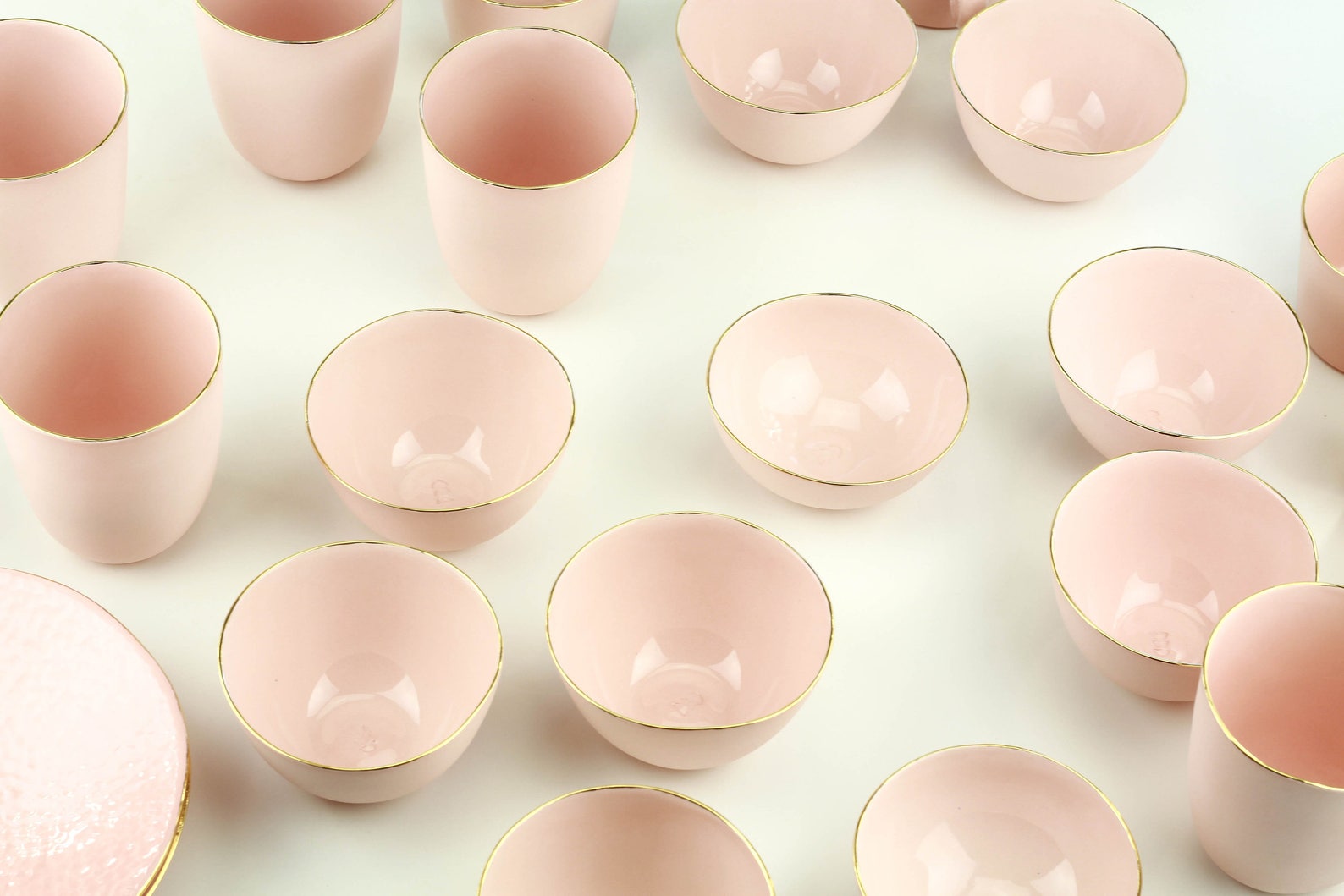 Pink Tumblerceramic Coffee Cupporcelain Cupceramic | Etsy