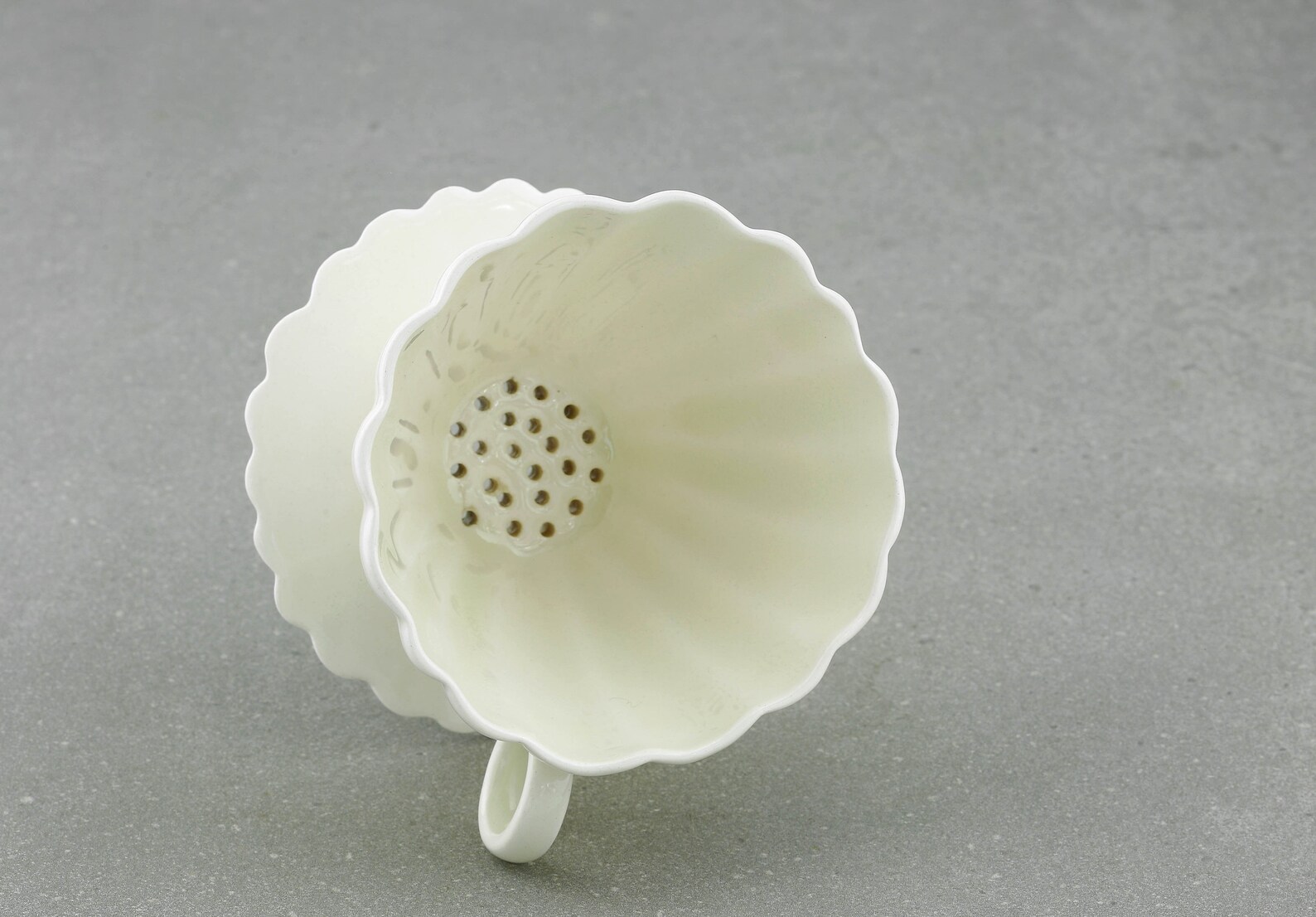 Pourover Coffee Cone. Contemporary White Porcelain Slow Coffee - Etsy