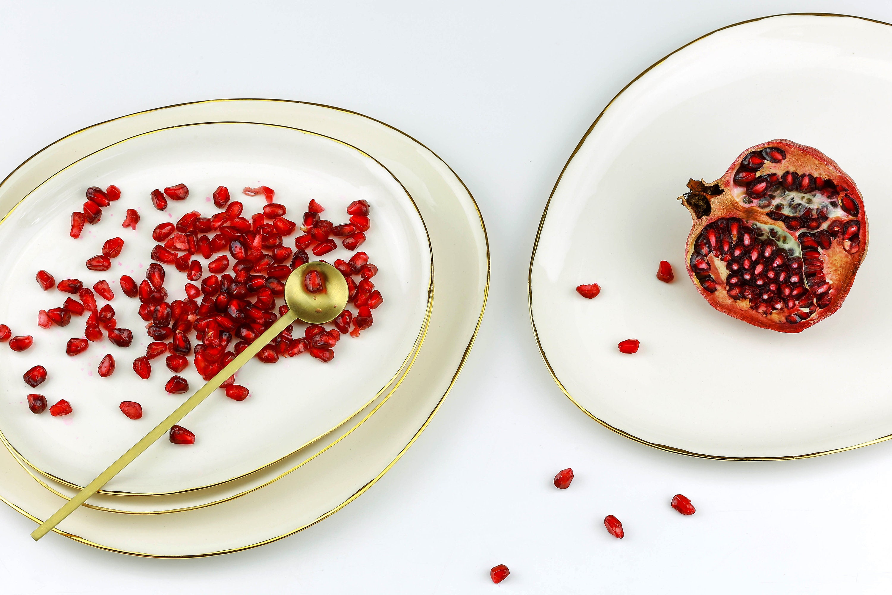 Ceramic Dinner Plate. Handmade Ceramic Plates. Porcelain | Etsy