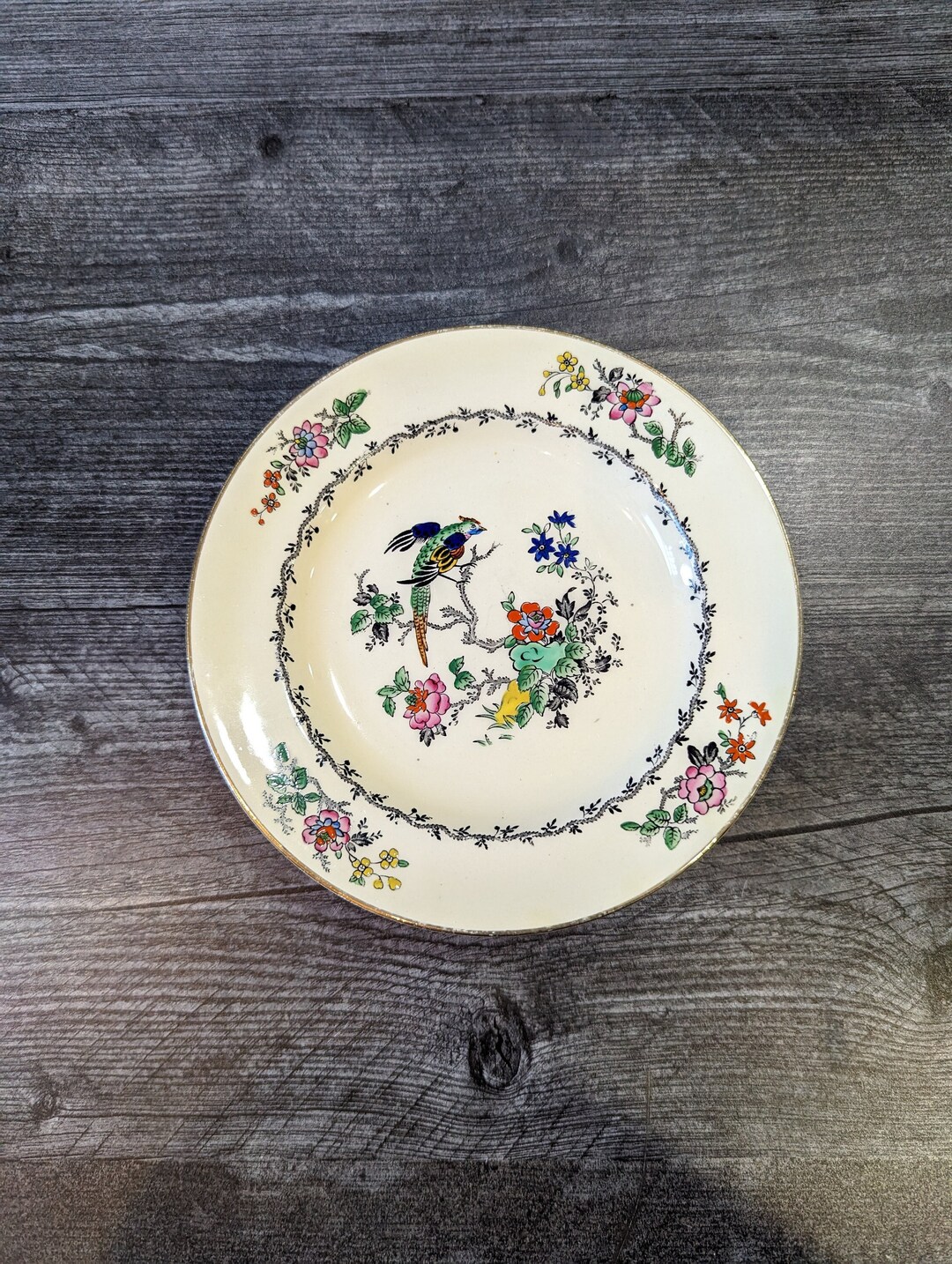Set of 6 6.5" Adderley Ware Oriental Desert Plates/saucer, Made in ...