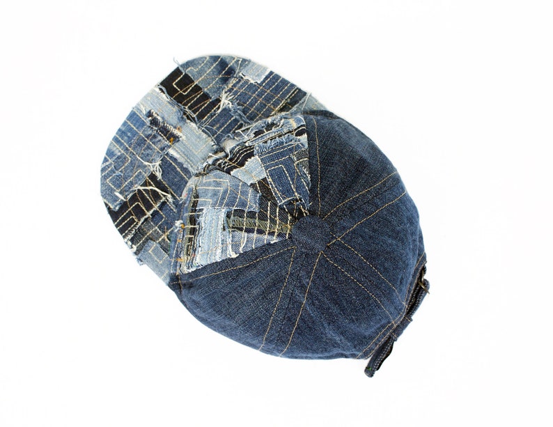 Baseball Cap Upcycled Denim Patch - Etsy