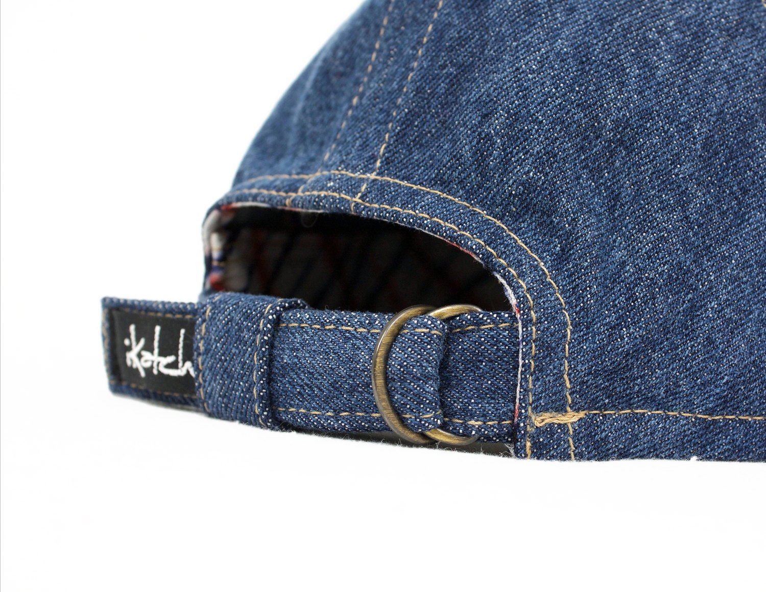 Baseball Cap Upcycled Denim Patch - Etsy