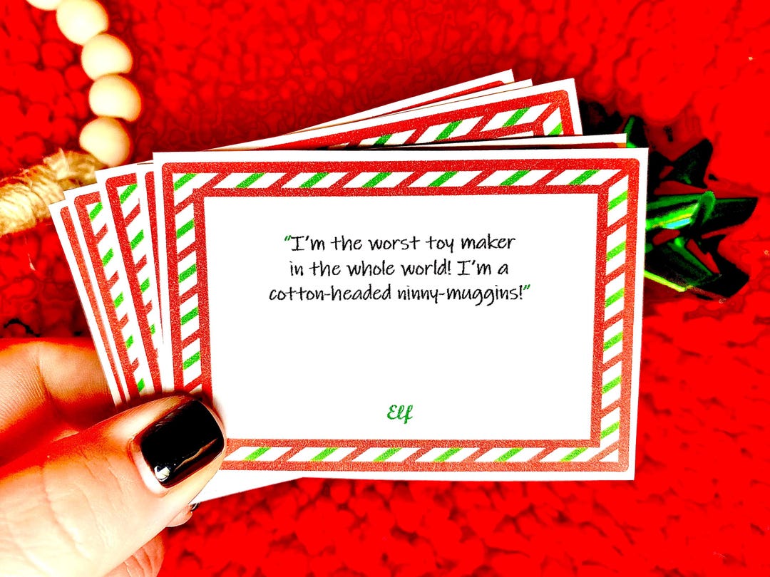 Printable PDF Holiday Party Christmas Movie Quote Game - Etsy
