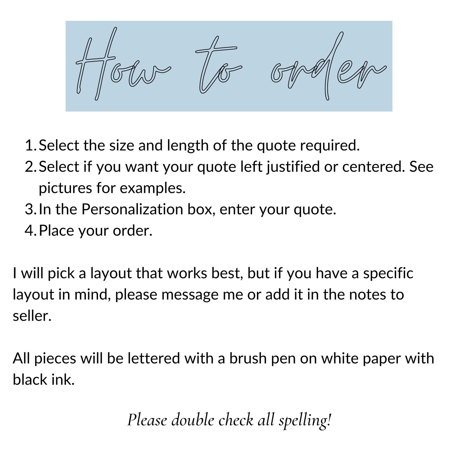 Custom Calligraphy Quote Art Custom Calligraphy Lyrics | Etsy Canada