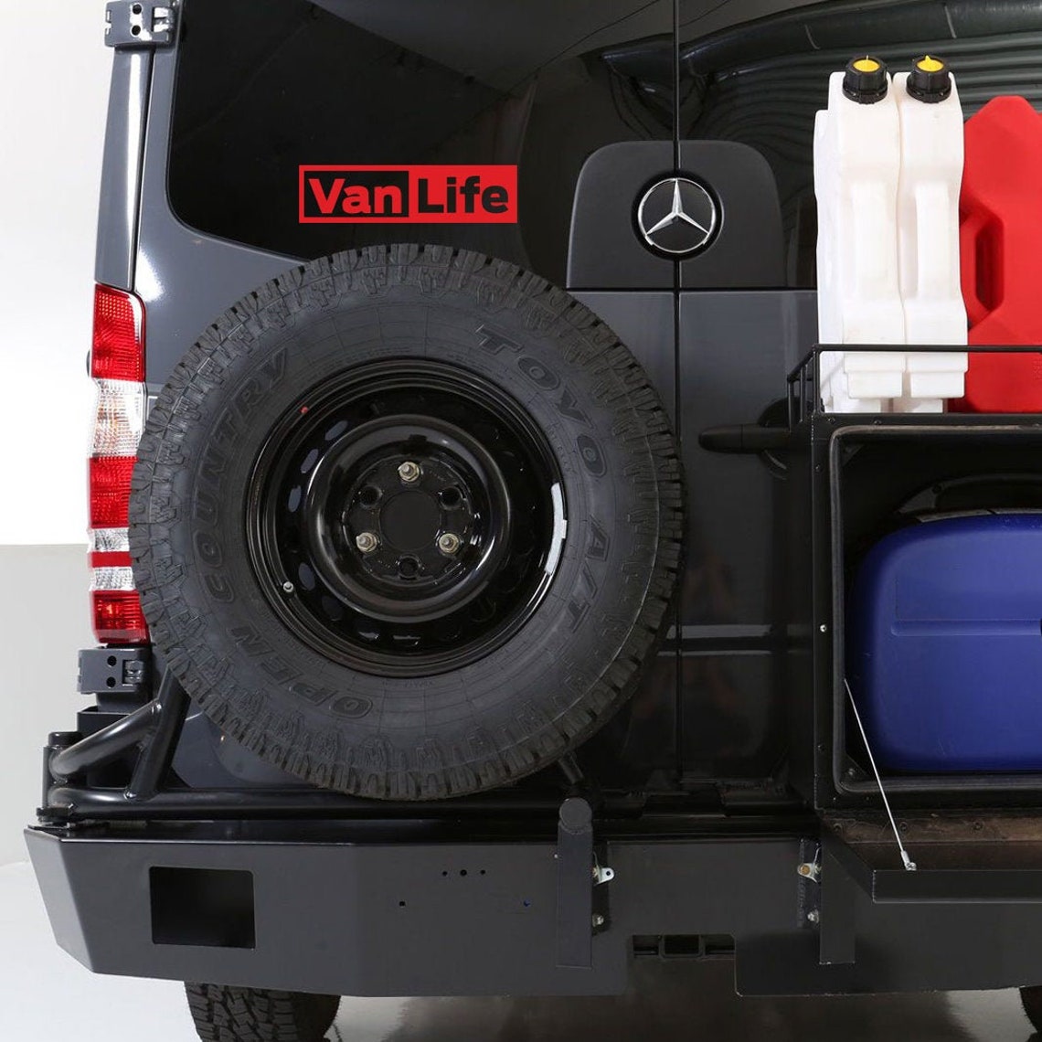Van Life Logo Sticker, Camper, RV, Conversion Van, Life on the Road ...