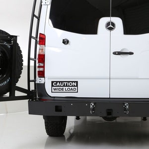 Caution Wide Load Trucks and Trailers Decals Stickers for All Makes and ...