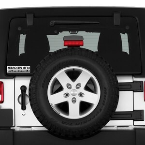 Funny Flip Me Over Bumper Sticker, off Road Car Truck Decal - Etsy