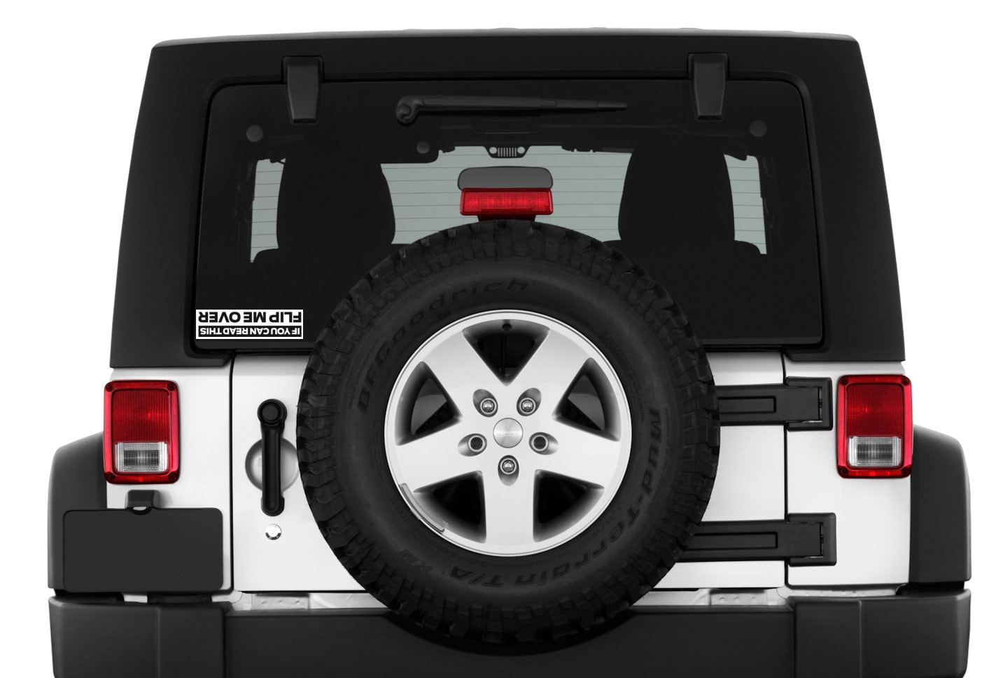 9 If You Can Read This Flip Me Over Funny Vinyl Bumper | Etsy Canada