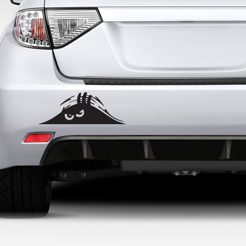 Peeking Monster - Etsy