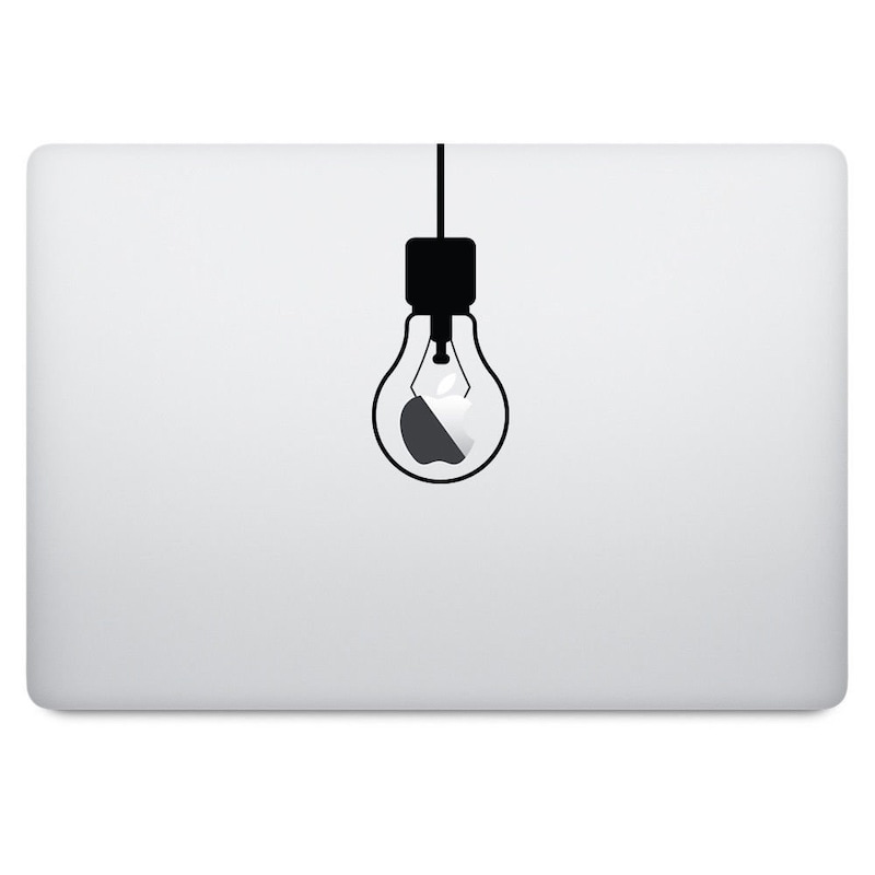 Apple Logo Decal Funny - Etsy UK