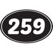 Custom Made Motorcycle Tank Number Decal Sticker Cafe Racer Choose ...