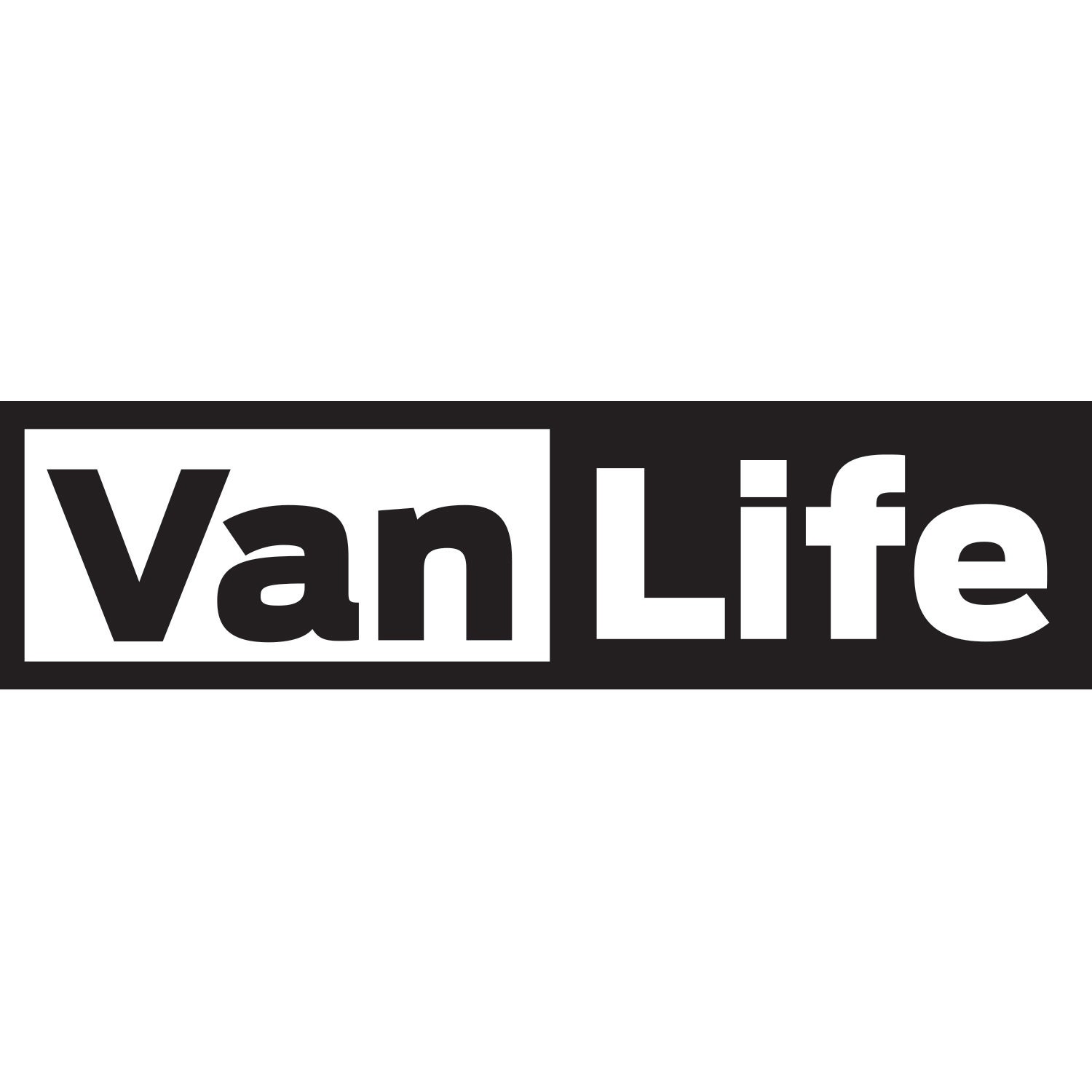 Van Life Logo Sticker Camper RV Conversion Van Life on the - Etsy