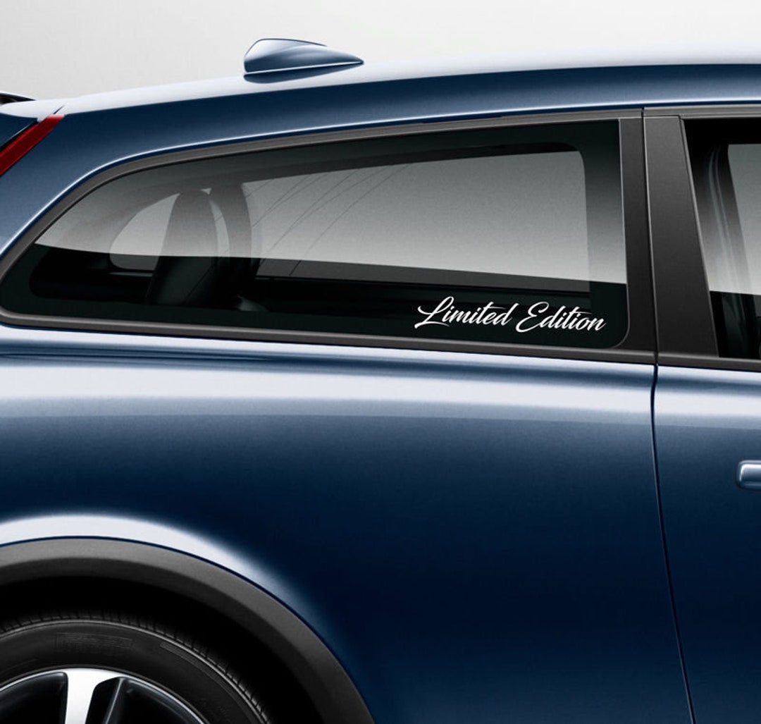 9" Limited Edition Graphic Signature Emblem Decal Sticker for Cars ...