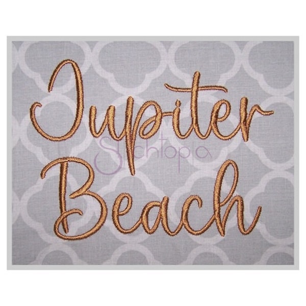 Beach Embroidery - Etsy