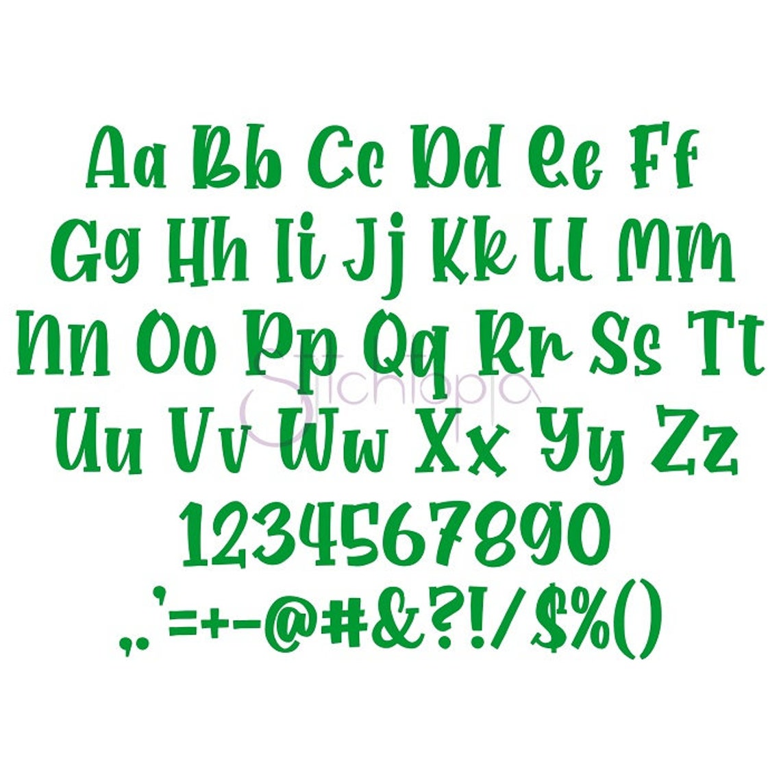 EMBROIDERY Kid Font Bundle 2 10 Machine Embroidery Fonts | Etsy