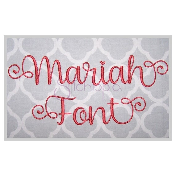 Mariah In Cursive