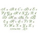 Bethany 1 Embroidery Font Set - 1" 1.5" 2" 2.5" 3" - Machine Embroidery ...