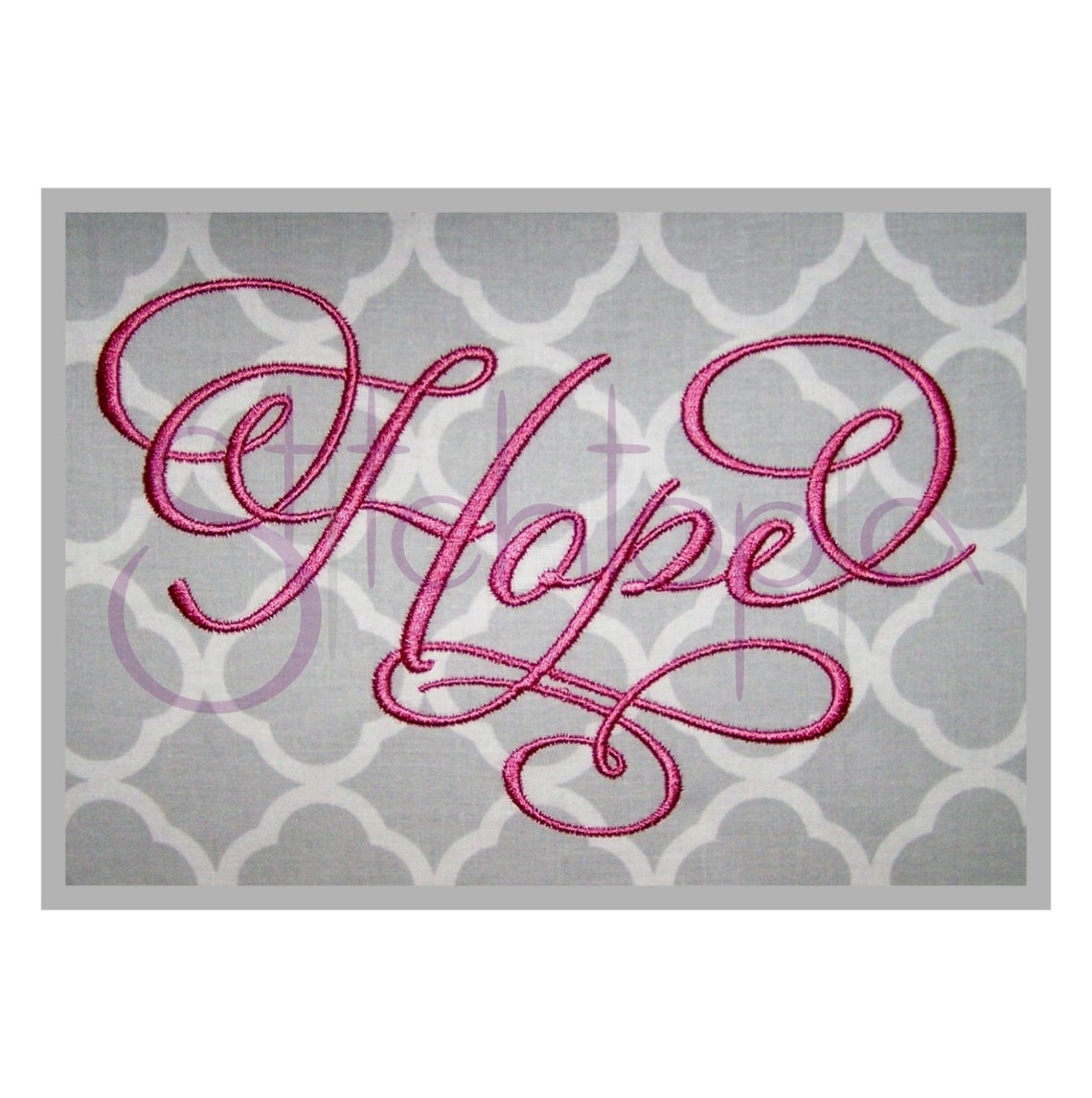 Hope 2 Monogram Set 1 2 3 Digital - Etsy